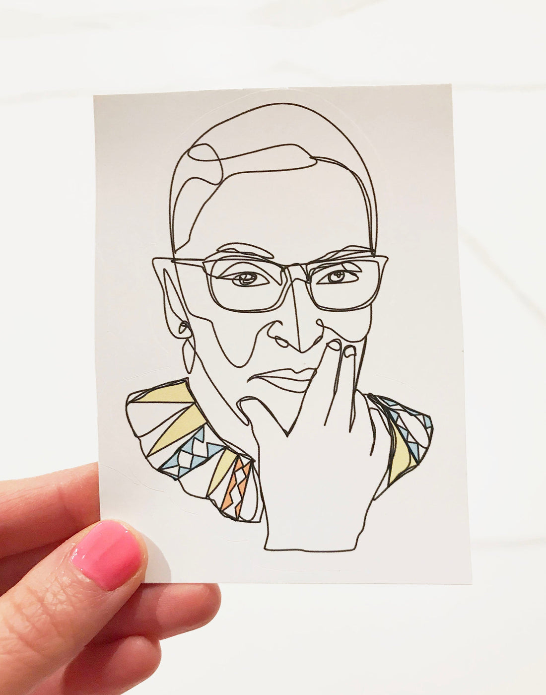 Notorious RBG, Ruth Bader Ginsburg Vinyl Sticker – Joseph+Sue